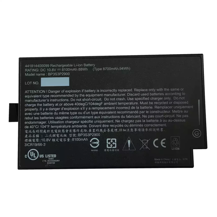 Genuine GETAC BP3S3P2900 laptop battery - 365PowerSupply.com ...