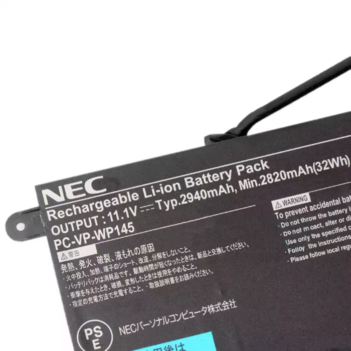 Genuine NEC PC-VP-WP145 laptop battery - 365PowerSupply.com ...