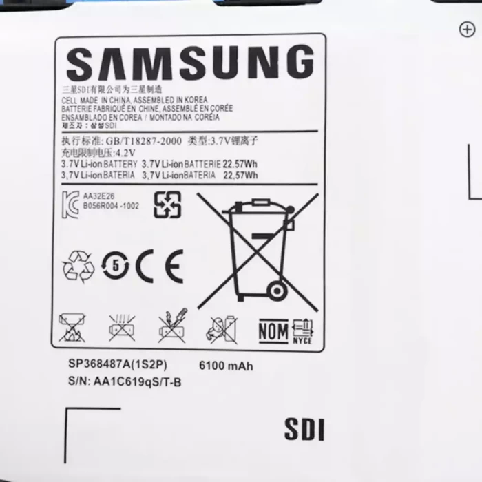 SAMSUNG Galaxy Tab 8.9 Genuine Tablet battery - 365PowerSupply.com ...