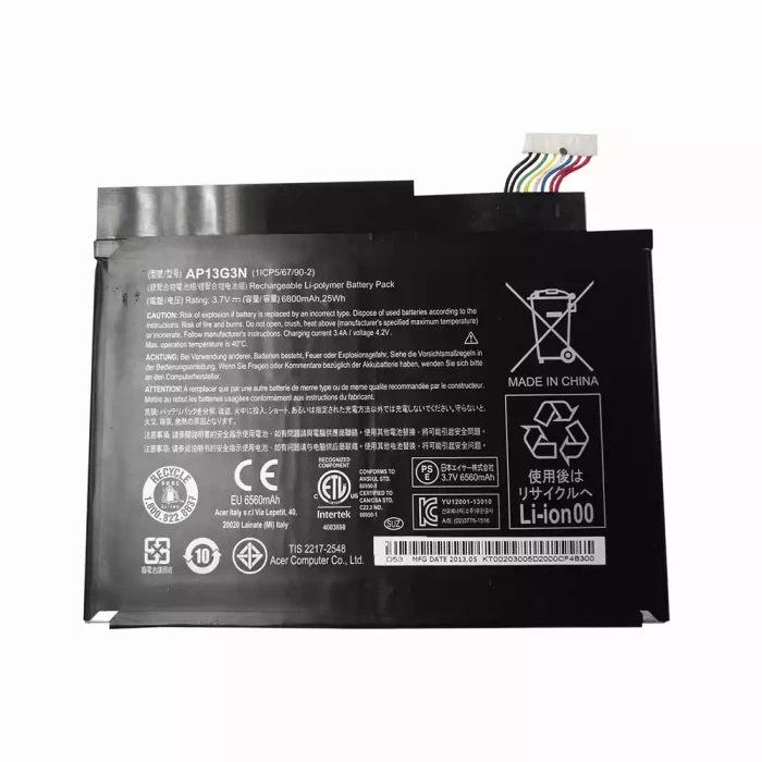 Acer AP13G3N Genuine Tablet battery - 365PowerSupply.com - Replacement ...