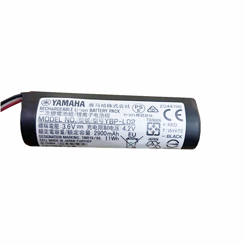 Genuine YAMAHA YBP-L02 battery - 365PowerSupply.com - Replacement ...